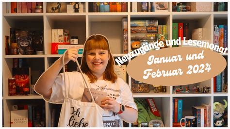 Neuzugänge und Lesemonat Januar Februar 2024 ChaosMariechen YouTube