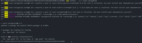 Navigation Unable To Resolve Module React Native Screen Stack