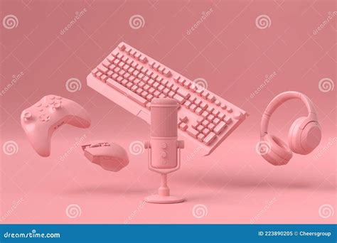 Flying Gamer Gears Like Mouse Keyboard Joystick Headset VR