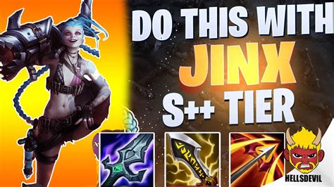 WILD RIFT JINX ADC IS S TIER IF YOU DO THIS Jinx Gameplay