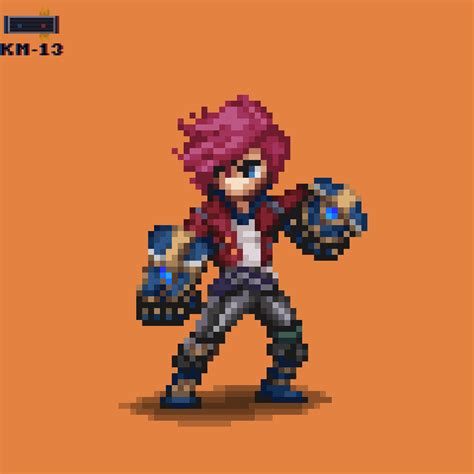 Small Vi Pixel Art Idle Animation R ViMains