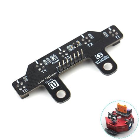 Five Channel Infrared Line Tracking Sensor