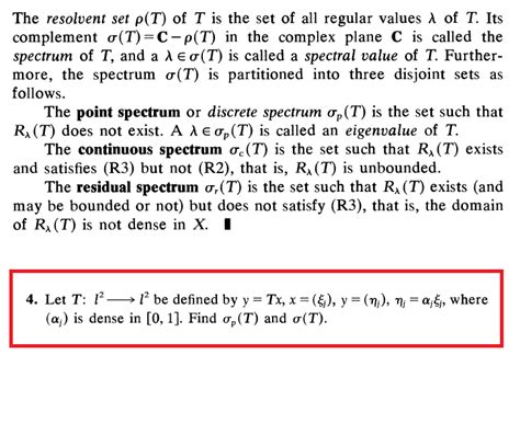 solved the resolvent set p t of t is the set of all regular