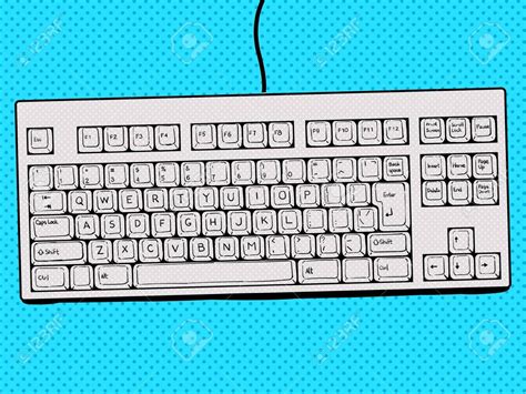 TECLADO PARA DIBUJAR Teclados Chulos