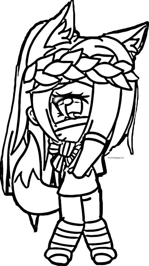 Gacha Life Coloring Sheets Images And Photos Finder The Best