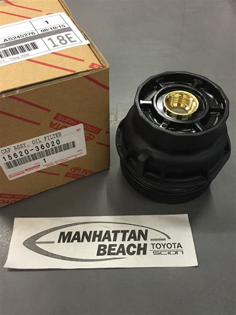 New Genuine Toyota Oil Filter Housing Cap Grelly Usa