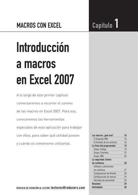 PDF Introducción a macros en Excel 2007 LAS MACROS QUÉ SON Desde