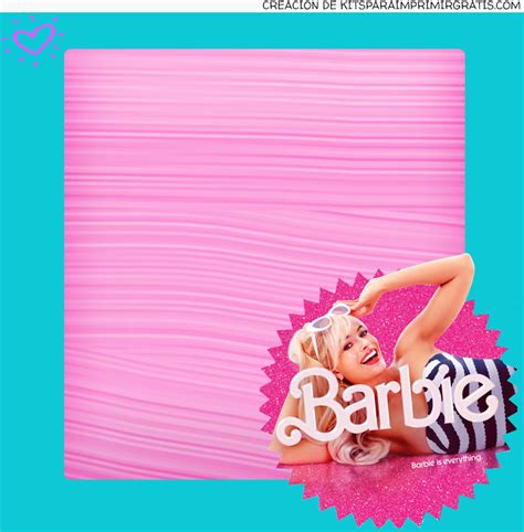 GRATIS Kit Imprimible De Barbie 2023 Kits Para Imprimir Gratis
