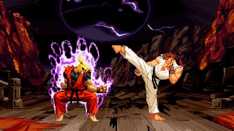 Kof Mugen Dragon Ken Vs Master God Ryu Youtube
