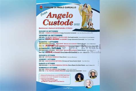 Festa Dell Angelo Custode A Priolo Gargallo Nel 2022 Angelo Custode