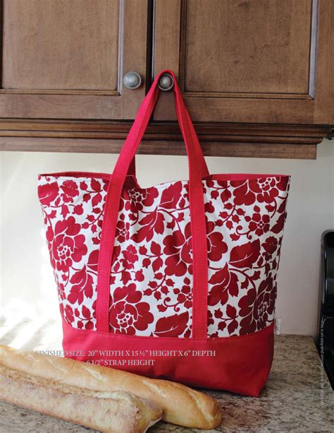 The Big Bag Tote Sewing Pattern Iucn Water
