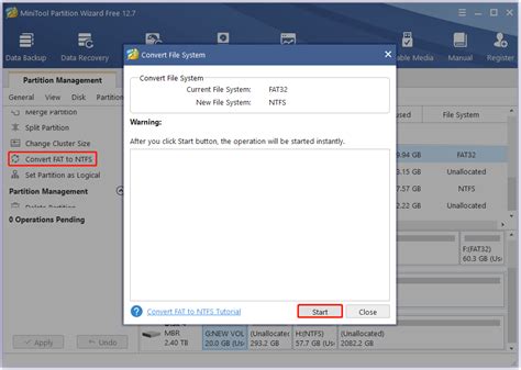 Solved Conversion From FAT32 To NTFS Is Not Available MiniTool
