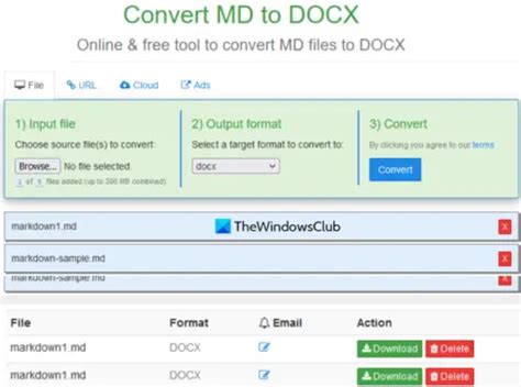 How To Convert Markdown To Word Document In Windows