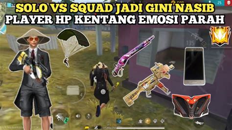 SOLO VS SQUAD FULL GAMEPLAY HP KENTANG YouTube