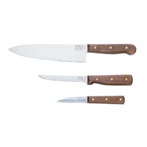 Chicago Cutlery B Walnut Tradition Piece Prep Knife Set Pricepulse