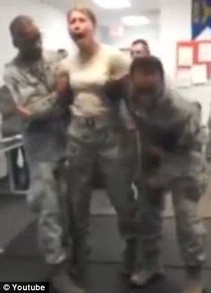 Taser Shock Makes Woman Squeeze Colleague S Groin During Air Force