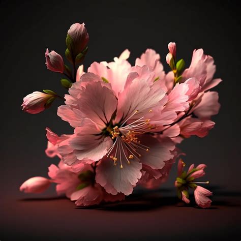 Flor De Cerezo Sakura Flores Rosas Foto Premium