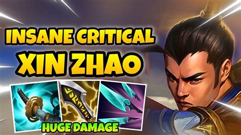 XIN ZHAO JUNGLE WILD RIFT BUILD CRITICAL KS CRAZY BROKEN YouTube