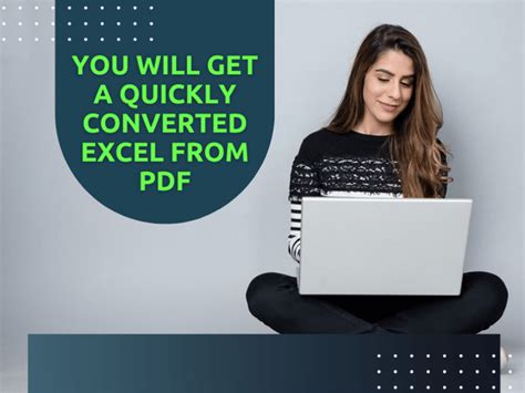 a quickly converted excel from pdf upwork