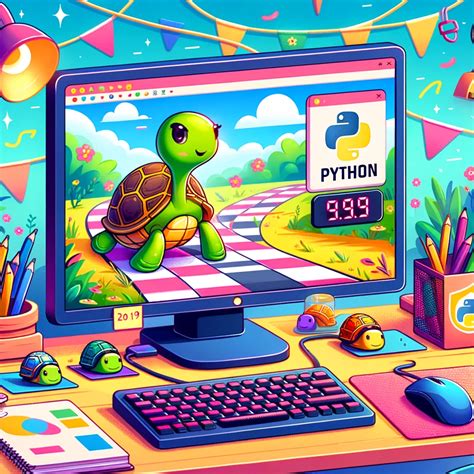 exploring python s fun side with a turtle race game erik johnson s library