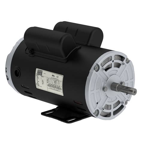 Motor monofásico 2hp 110 220 3600rpm Weg W01 Semiabierto