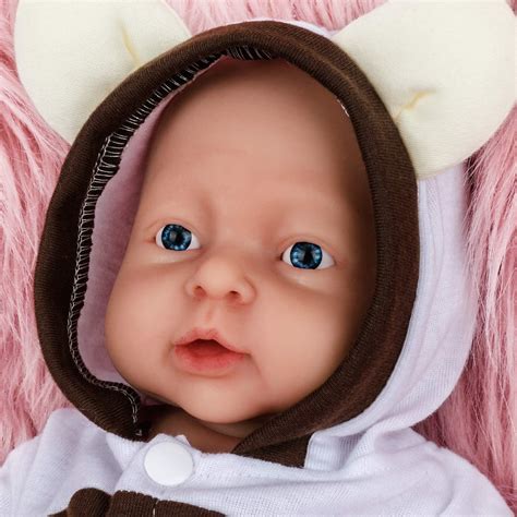 Super Saturday Vollence 16 Inch Realistic Reborn Baby DollPVC FreeSolid