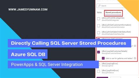 [preview] directly calling sql server stored procedures in power apps a step by step guide