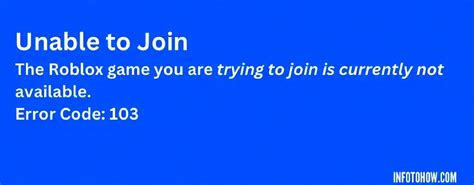 How Fix Roblox Error Code 103 Quickly And Easily