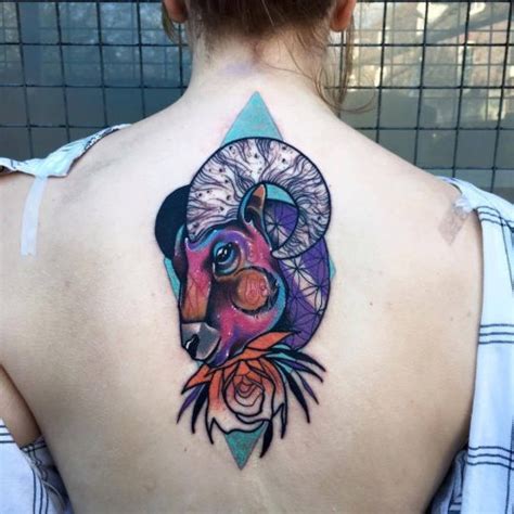 Tatouage signe astrologique bélier 50 inspirations tendances