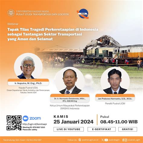 Web Seminar Tapak Tilas Tragedi Perkeretaapian Di Indonesia Sebagai