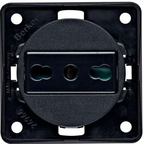 Gniazdo Elektryczne Hager Berker 962512503 Integro Flow Gniazdo Z