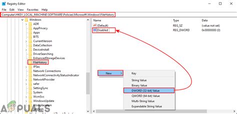 How To Enable Or Disable The File History In Windows 10 Appuals