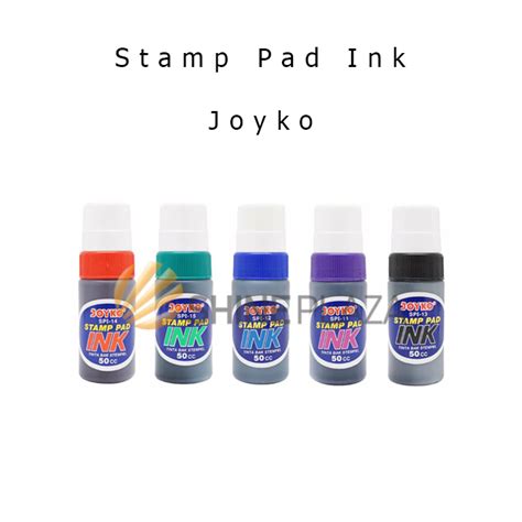 Tinta Bak Stempel Joyko Tinta Cap Joyko Stamp Pad Ink Joyko