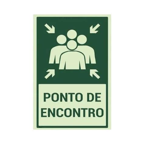 Placa Ponto De Encontro