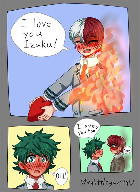 Mha Comics Tododeku Fevereiro Wallpaper