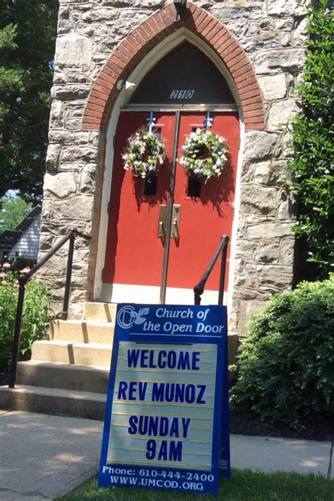 A Welcome And A Call Open Hearts Open Minds Open Doors