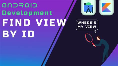 findviewbyid beginner s guide to android app development youtube