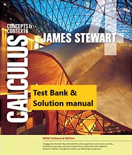 calculus concepts and contexts enhanced edition 4th edition james stewart test bank and