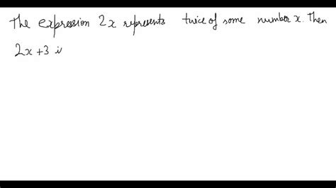 solved use mathematical symbols to translate each phrase three more than twice a number