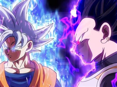 La Lucha De Instintos Goku Ultra Instinto Vs Vegeta Mega Instinto
