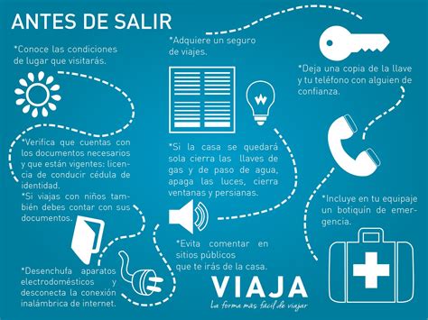 Antes De Salir De Viaje Toma En Cuenta Estos Tips Citas De Viajes