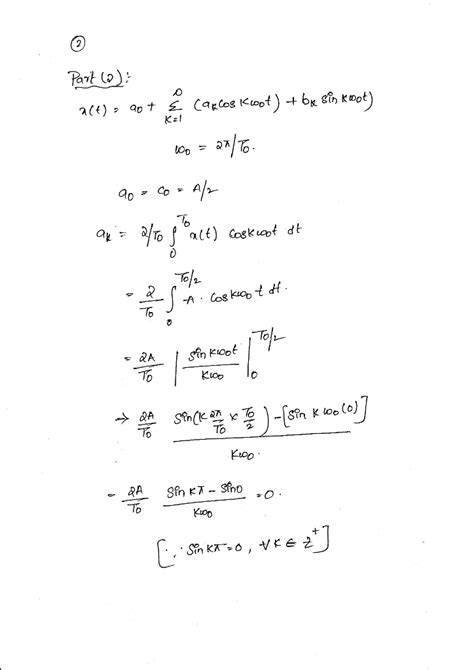 Solved 5 7 Consider The Periodic Square Wave X T Shown In Fig 5