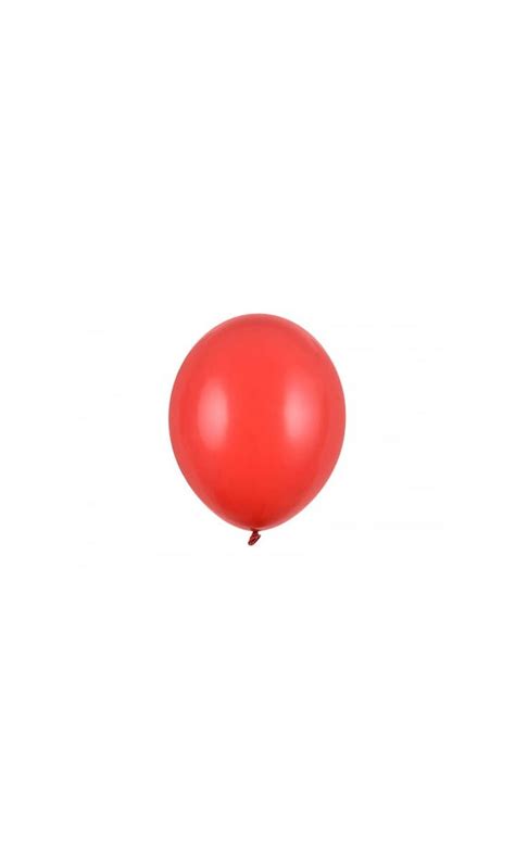 Balony Pastelowe Czerwone Maki Strong 30 Cm 3 Szt Janachowska Pl