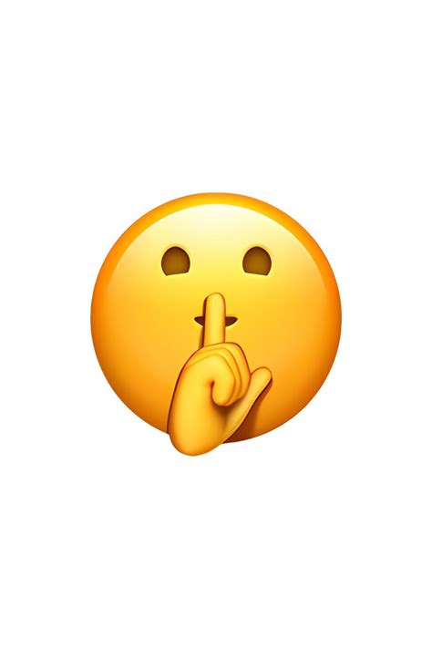Shushing Face Emoji In 2023 Secret Emoji Ios Emoji Finger Emoji