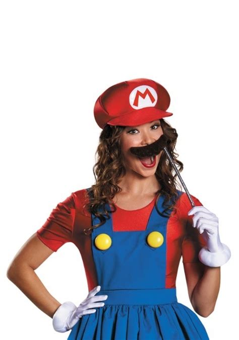 Disfraz Para Mujer Mario Skirt