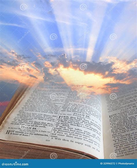 Bible Light Stock Photo Image Of Bible Jehovah Hope 32996572