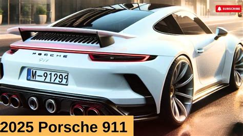 2025 Porsche 911 Carrera Unveiled New Official Information YouTube