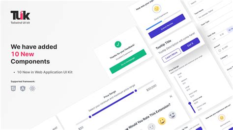 Tailwind UI Kit On Twitter Weekly Update Is Out With 10 New