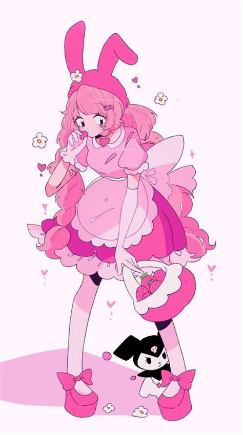 Kuromi And My Melody Fan Art