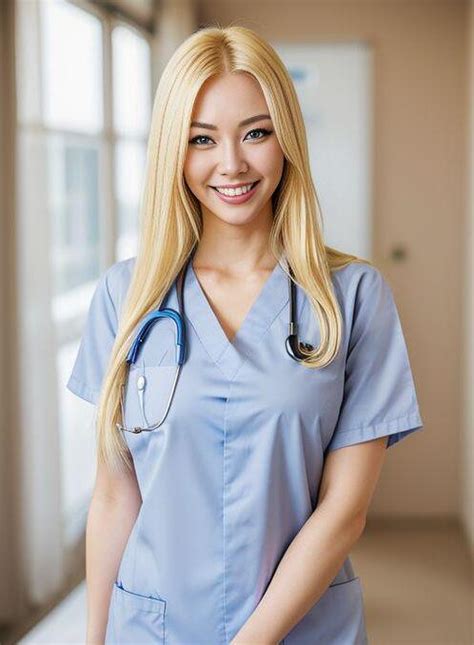AI Porn Image Of 18 Years Old Straight Japanese Blonde Blue Teen